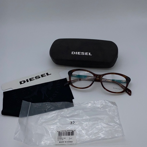 Diesel | Accessories | Diesel 588 Tortoise Wteal Temples Ophthalmic ...